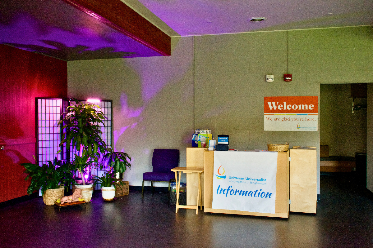 Fireside Lobby – Unitarian Universalist Congregation of Binghamton